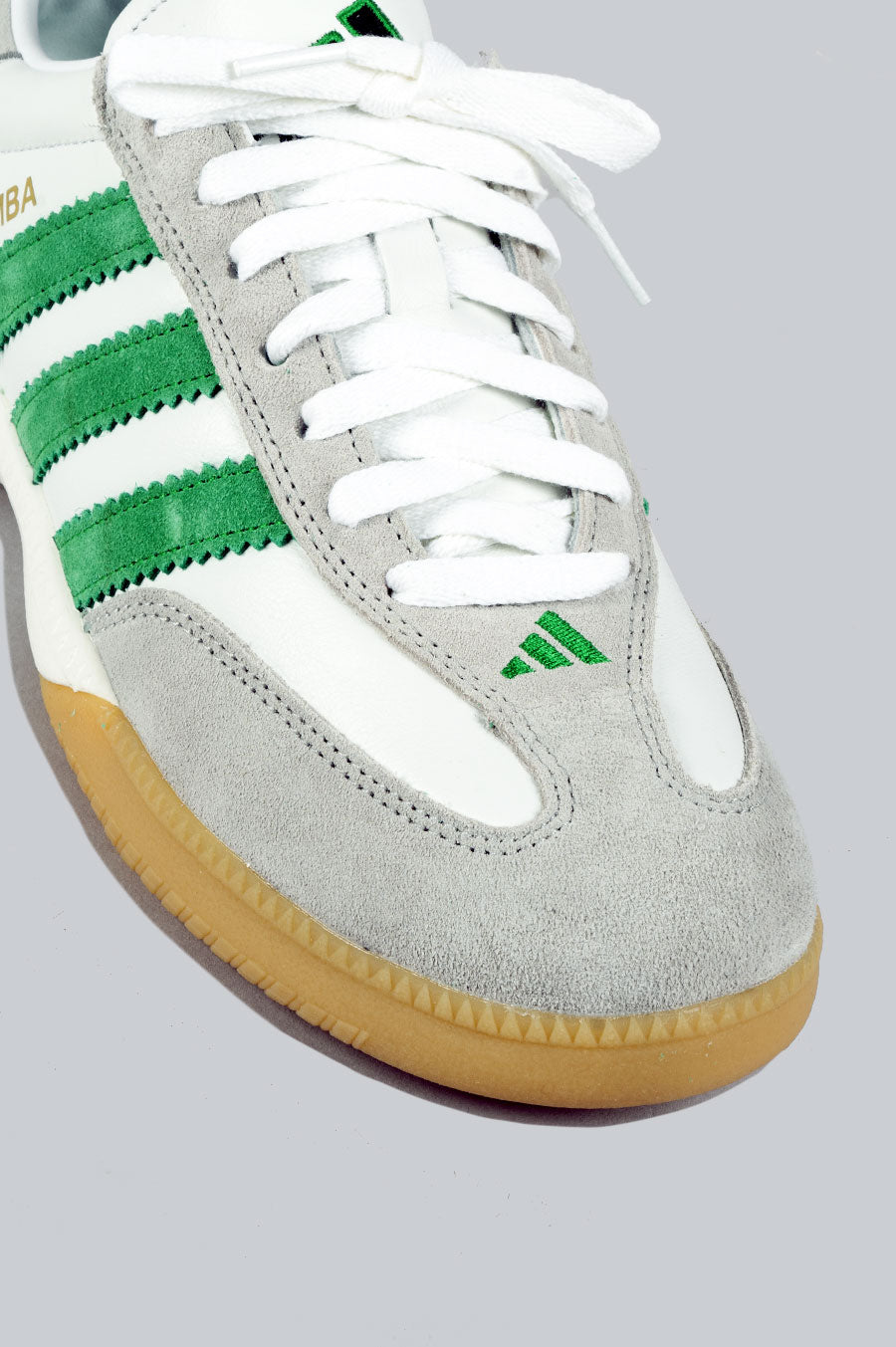 ADIDAS SAMBA MILLENIUM MN WHITE GREEN GUM – BLENDS